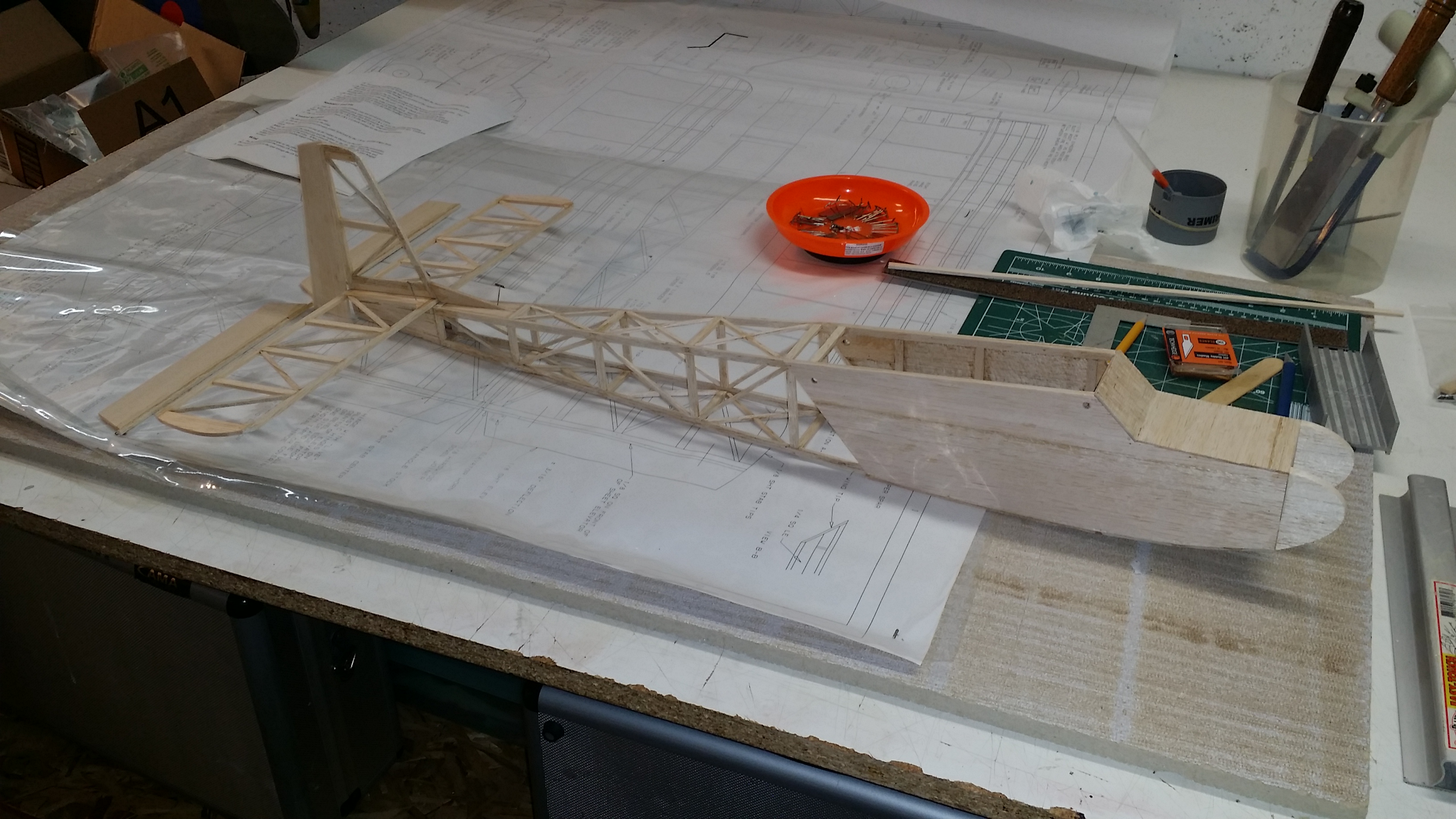 Mini Telemaster Build Progress – Updated – Tulip City Air Force